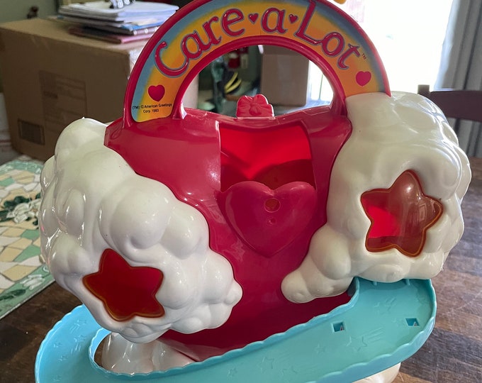 1983 Care A Lot Cloud Heart Carry Case - Etsy