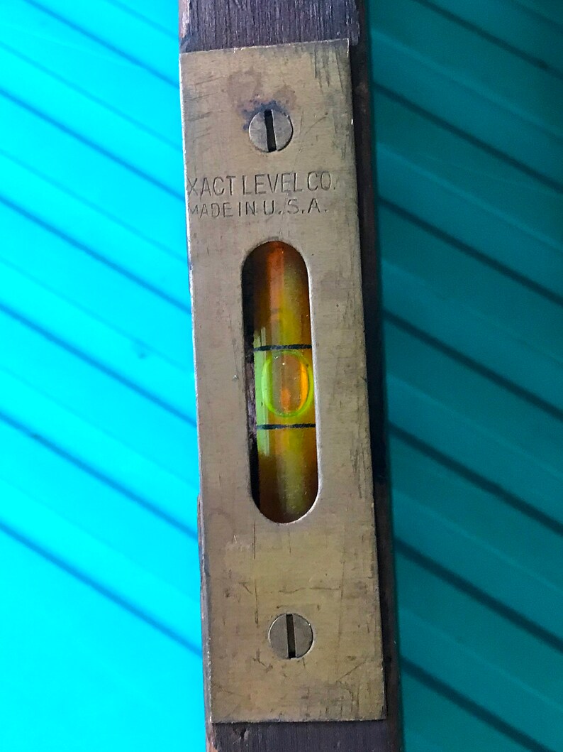 Vintage Xact 12 Inch Wood Level - Etsy