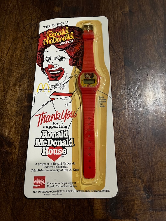 The Official Ronald McDonald Wristwatch, Electronic, … - Gem