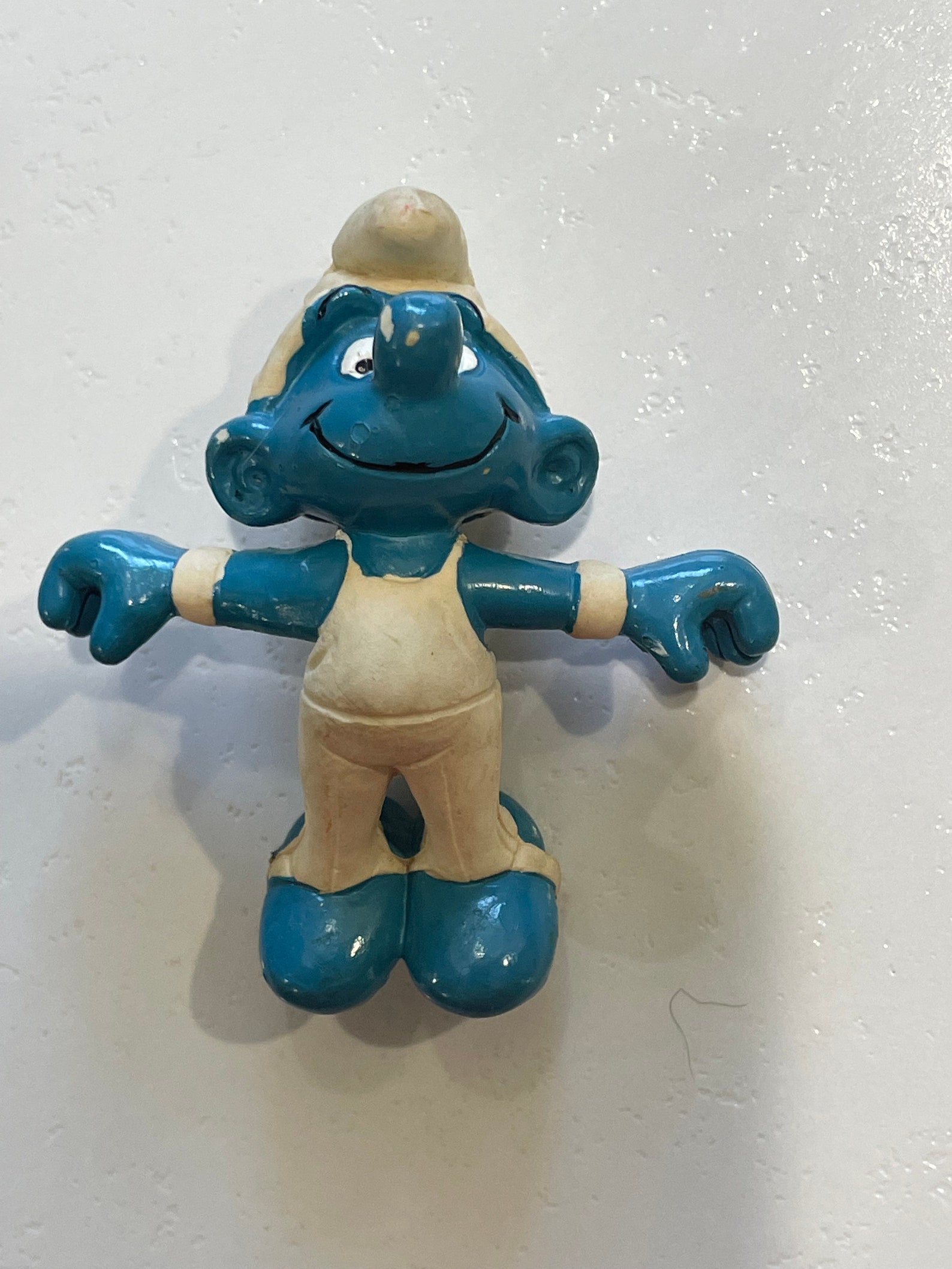 1988 Smurf Ring Gymnast PVC Figure - Etsy