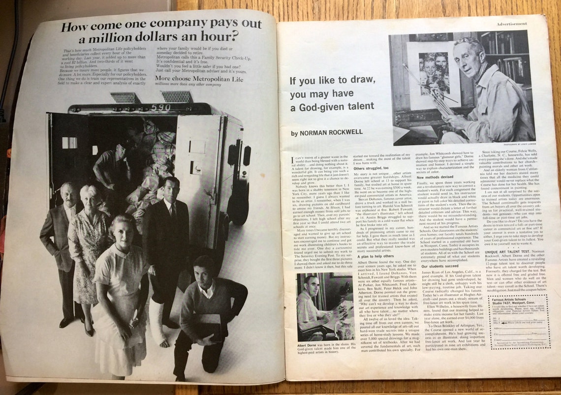 Vintage 1965 Special Double Edition Life Magazine the - Etsy