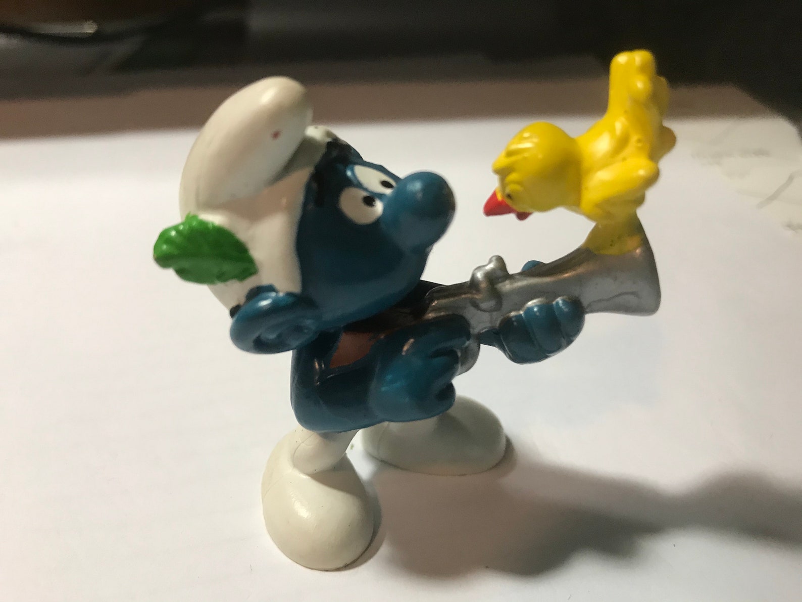 Smurf Hunter PVC Toy Figurine 1978 - Etsy
