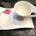 Vintage Royal Elfreda Fine Porcelain Unusual Pink Poppy Tea Cup & Snack ...