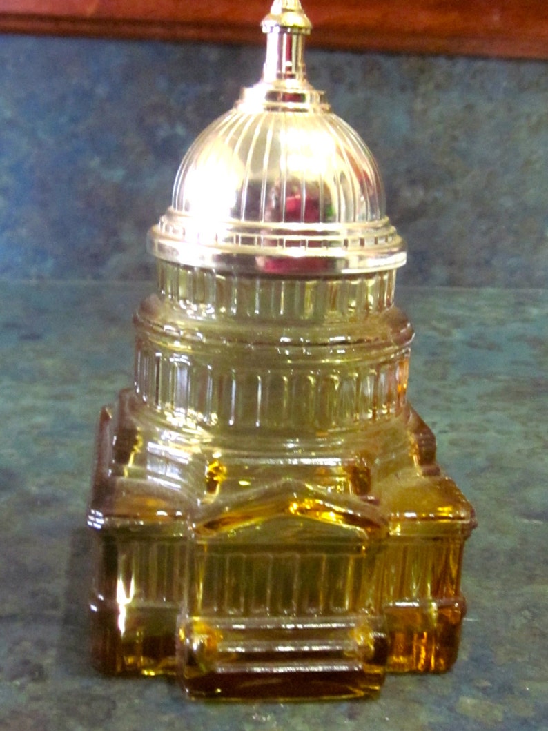 Vintage Avon U S Capitol Bottle 1970 Era - Etsy