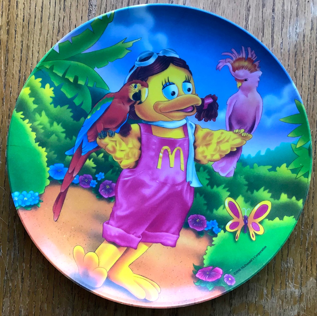 1996 Mcdonalds Birdie Parrot Melmac Plate - Etsy