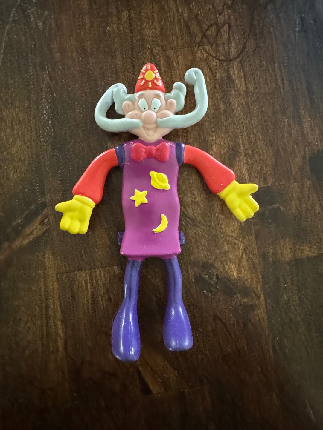 1991 Wizard Bendy Toy Long Mustache - Etsy