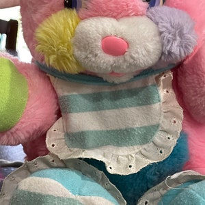 Original 1986 Cribsy Baby Pink Popple Rattle Tail - Etsy
