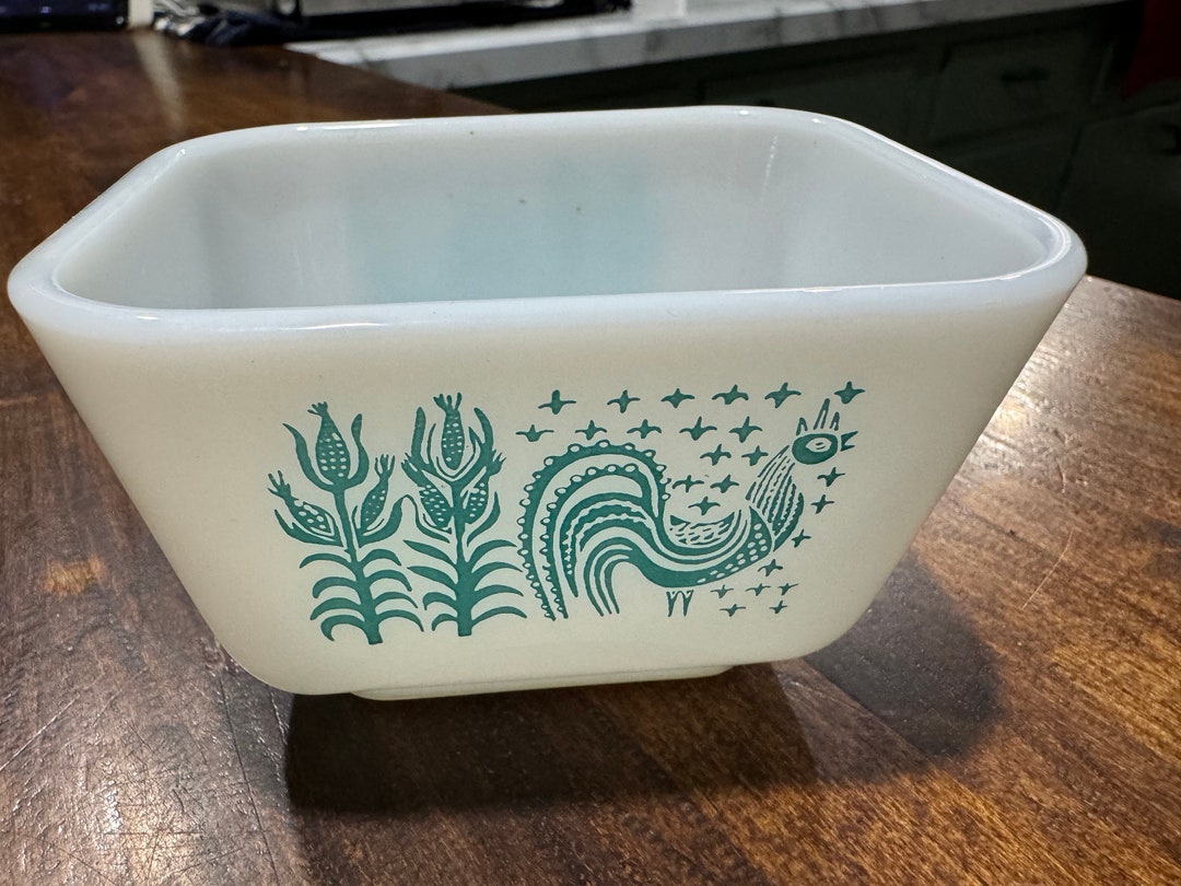 1970's Pyrex Amish Butter Print Small Loaf Dish - Etsy