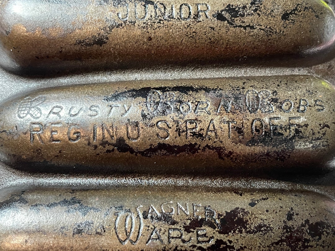 Wagner Ware Krusty Korn Kob Junior No 1310 Cast Iron July 6 1920 - Etsy Wagner Ware Krusty Korn Kob Junior No 1310 Cast Iron July 6 1920 - Etsy