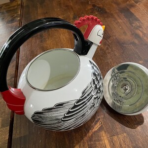 2002 Kamenstein Rooster Tea Kettle - Etsy