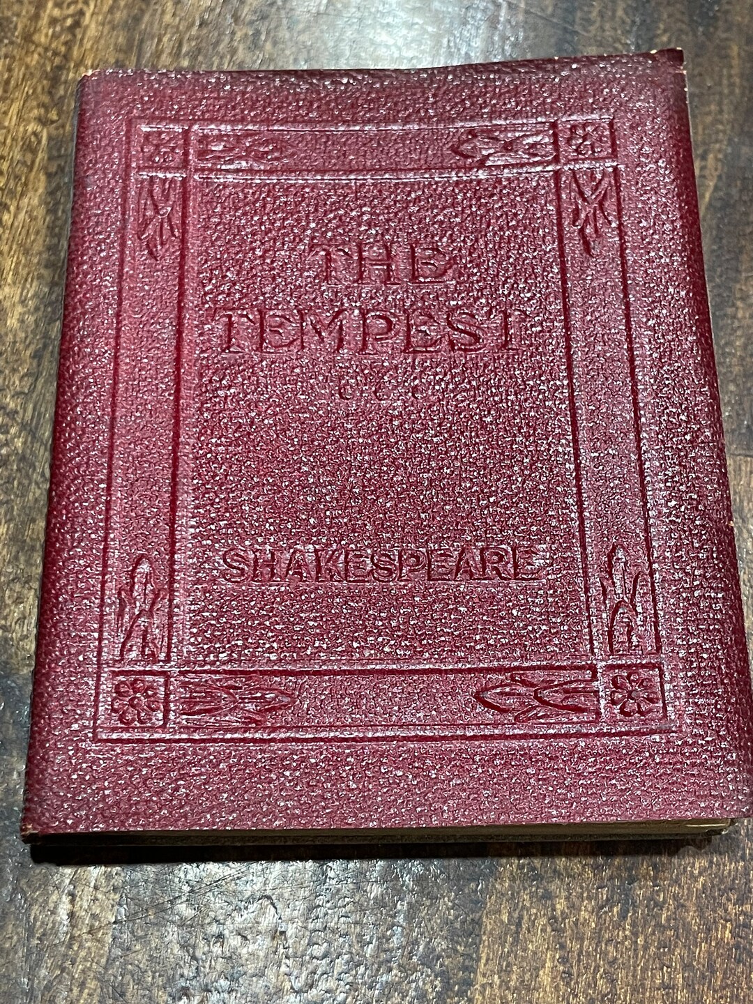1916 Little Leather Library the Tempest by William Shakespeare - Etsy