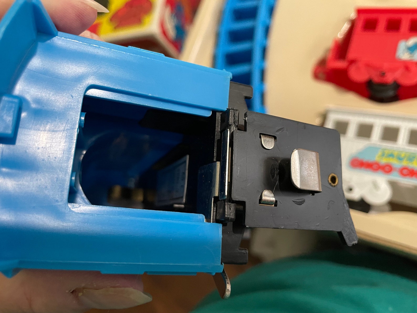 1981 Smurf Choo Choo Train IOB - Etsy