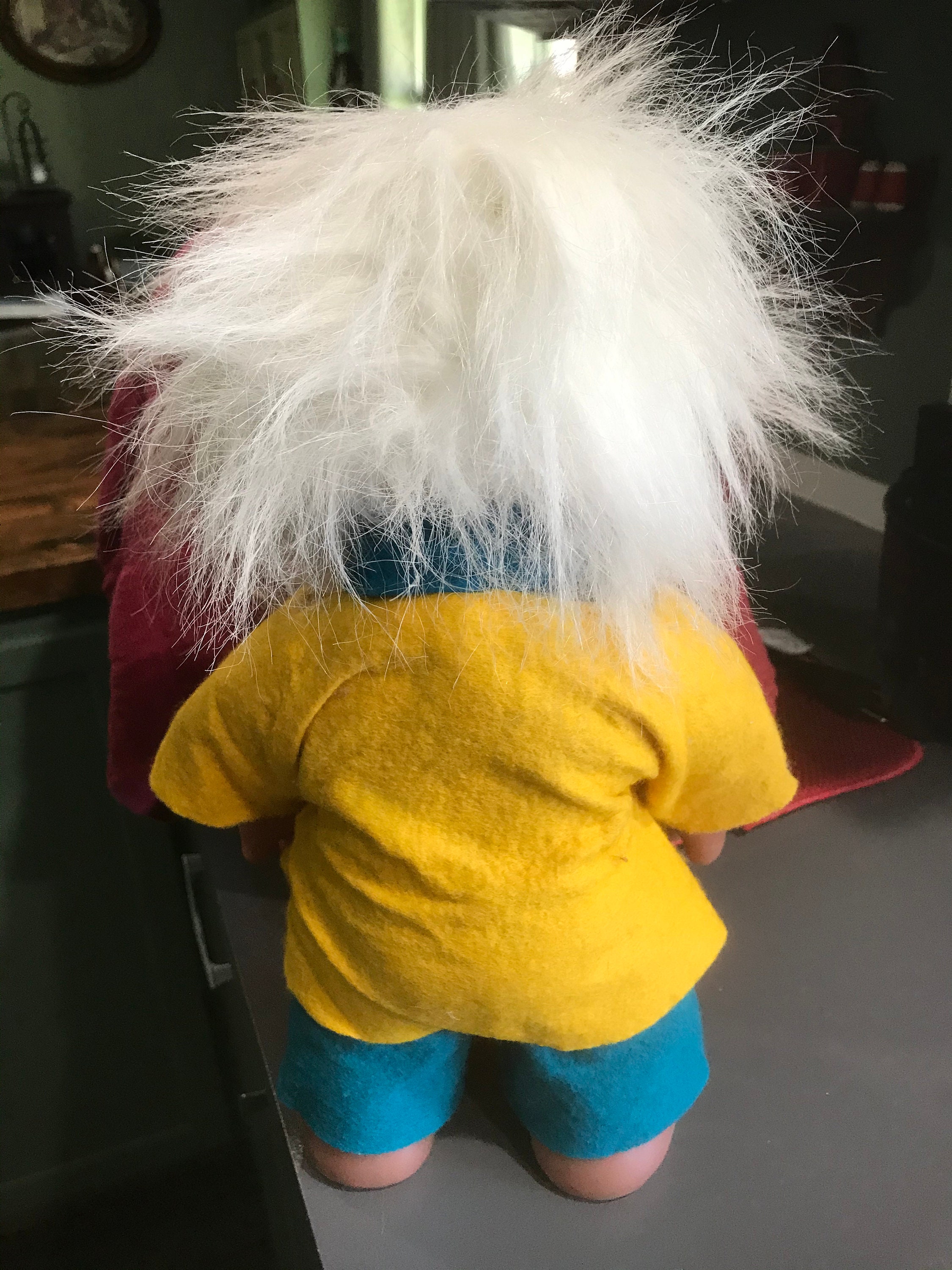 Vintage HTF 1977 Thomas Dam Grandpa Troll 14 Inches Toys & Games Dolls ...