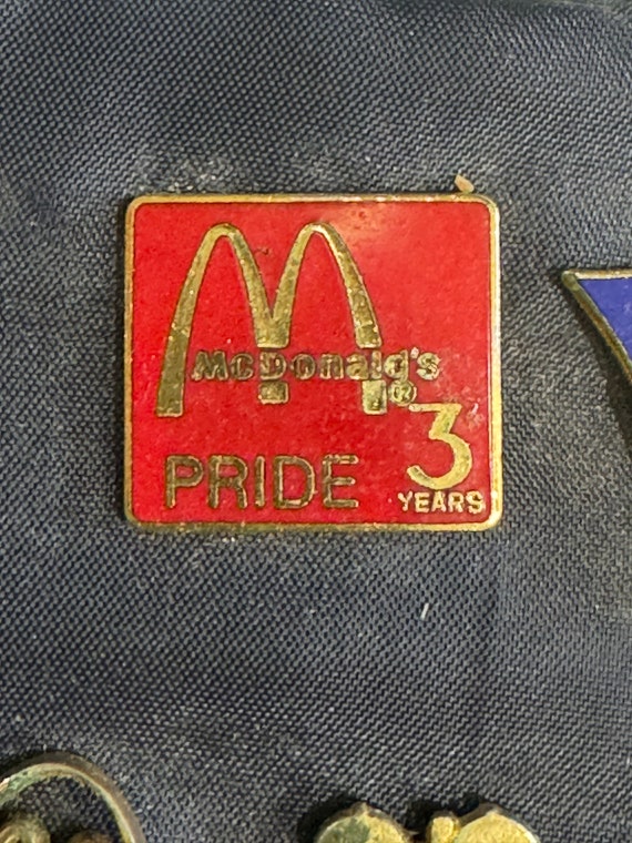 1970's Rare McDonalds 3 Years Service McDonalds Emplo… - Gem