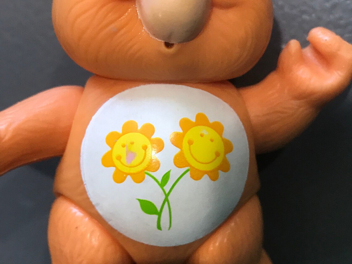 1983 Friend Care Bear Poseable Figure | Etsy