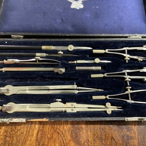 1900s Cartography Drafting Map Tools - Etsy