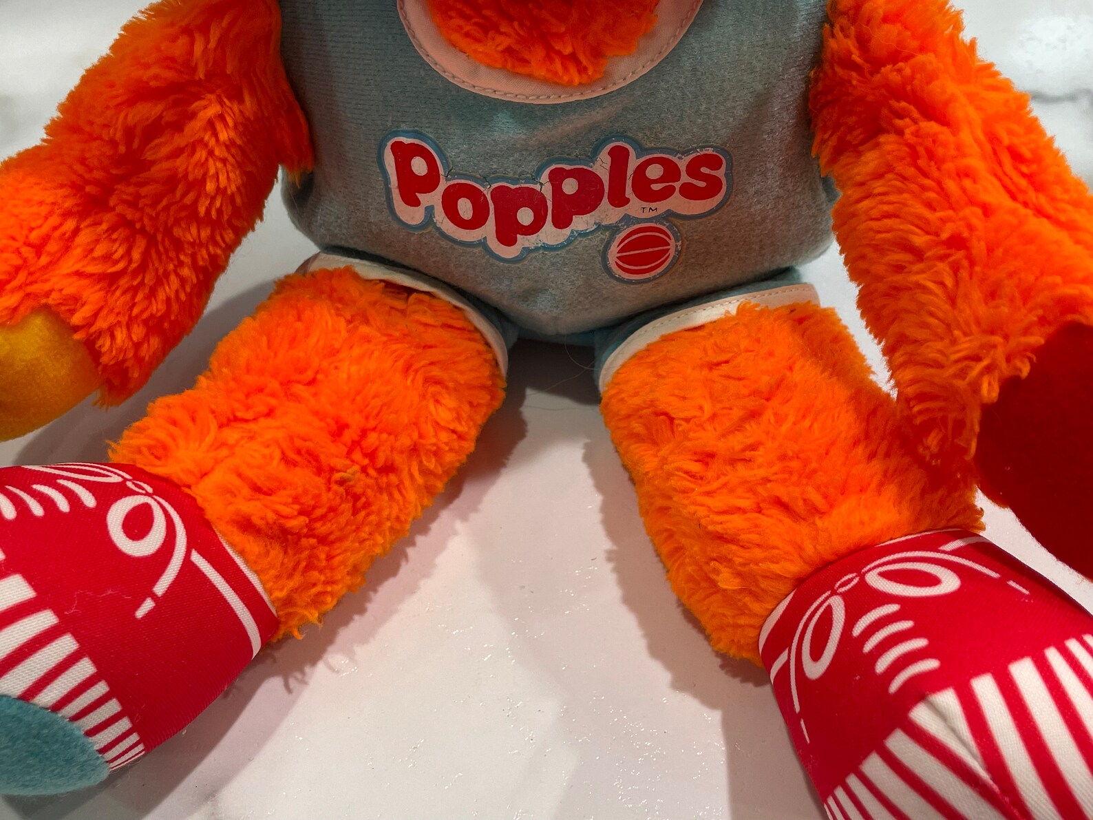 Original 1986 Popple Plush Basketball Ball 12 1/2 Inch B - Etsy