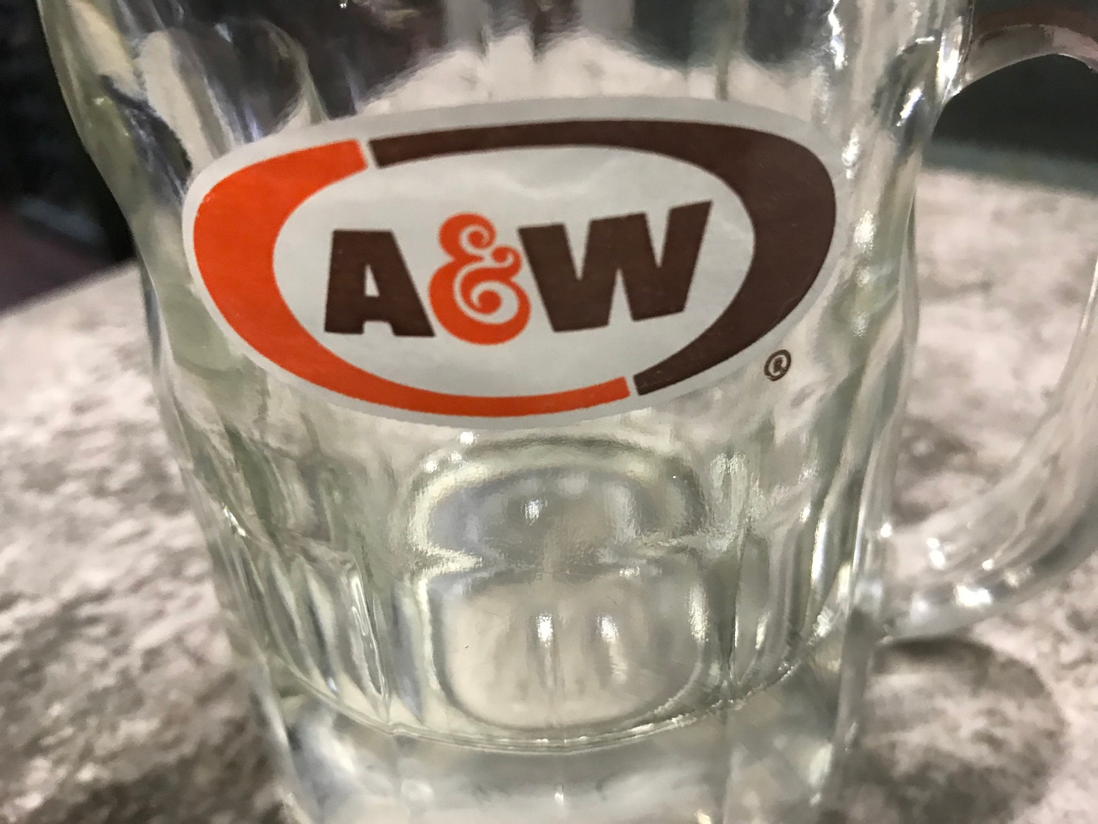 Vintage A & W Root Beer Mug 1970's Large 4 1/2 Inch Mug - Etsy