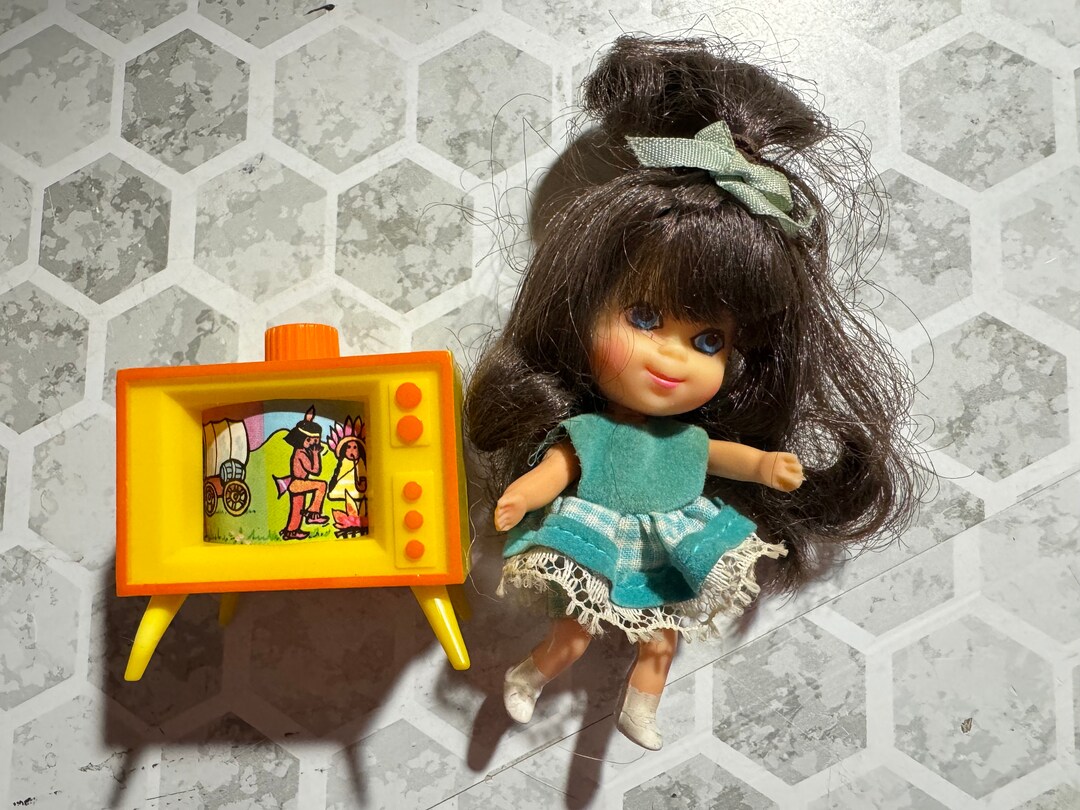 1968 Rare HTF Liddle Kiddle Telly Viddle and TV - Etsy