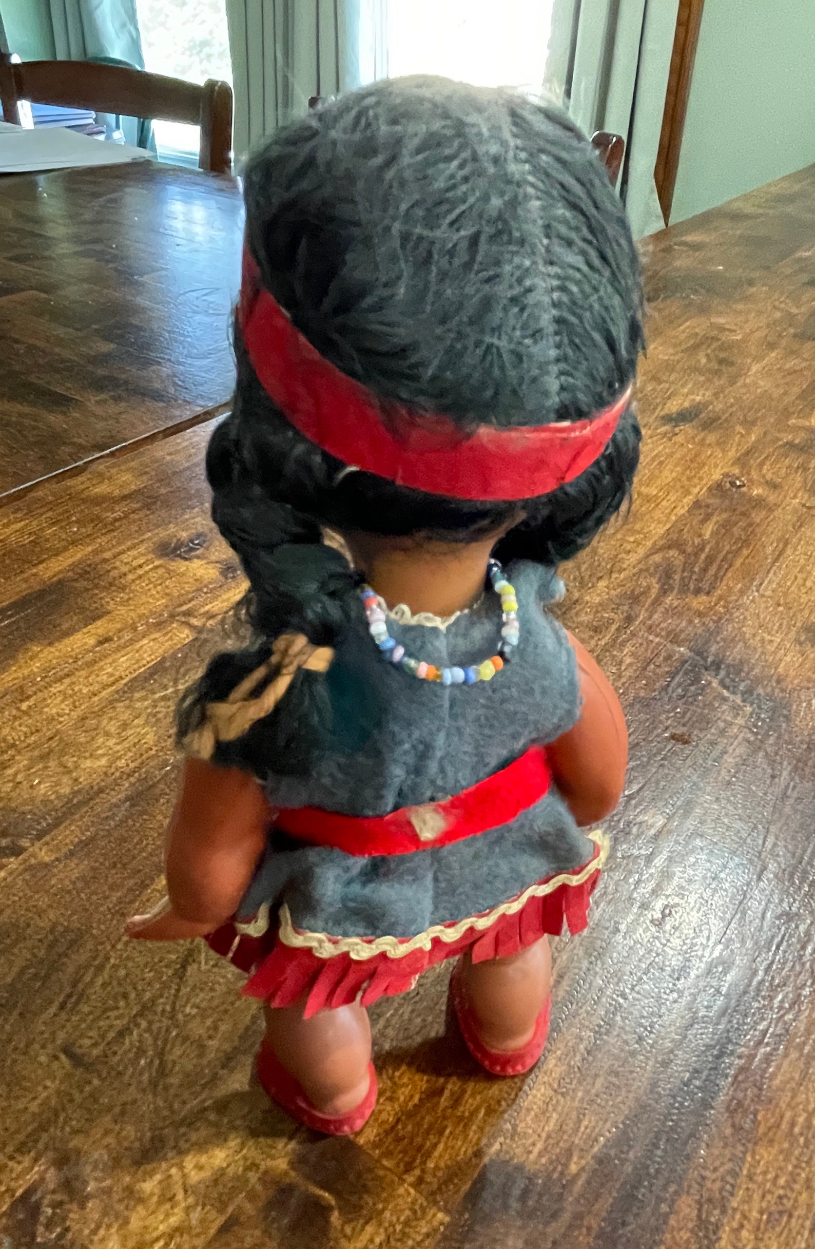 1950's 8 Inch Native American Indian Rubber Head Doll - Etsy
