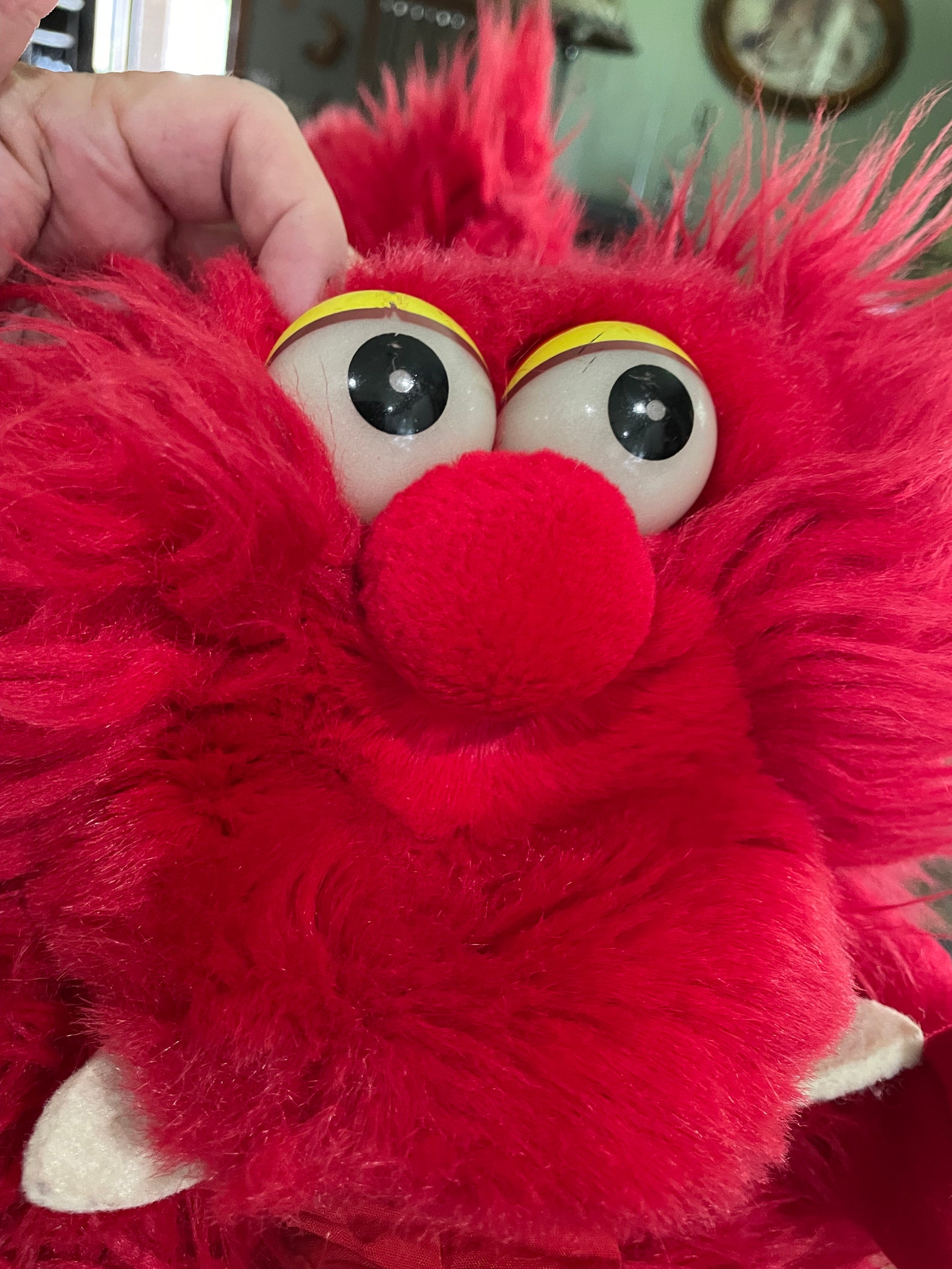 Rare 1980's Yang Jee Raz Furbles Monster Hand Puppet 15 " - Etsy