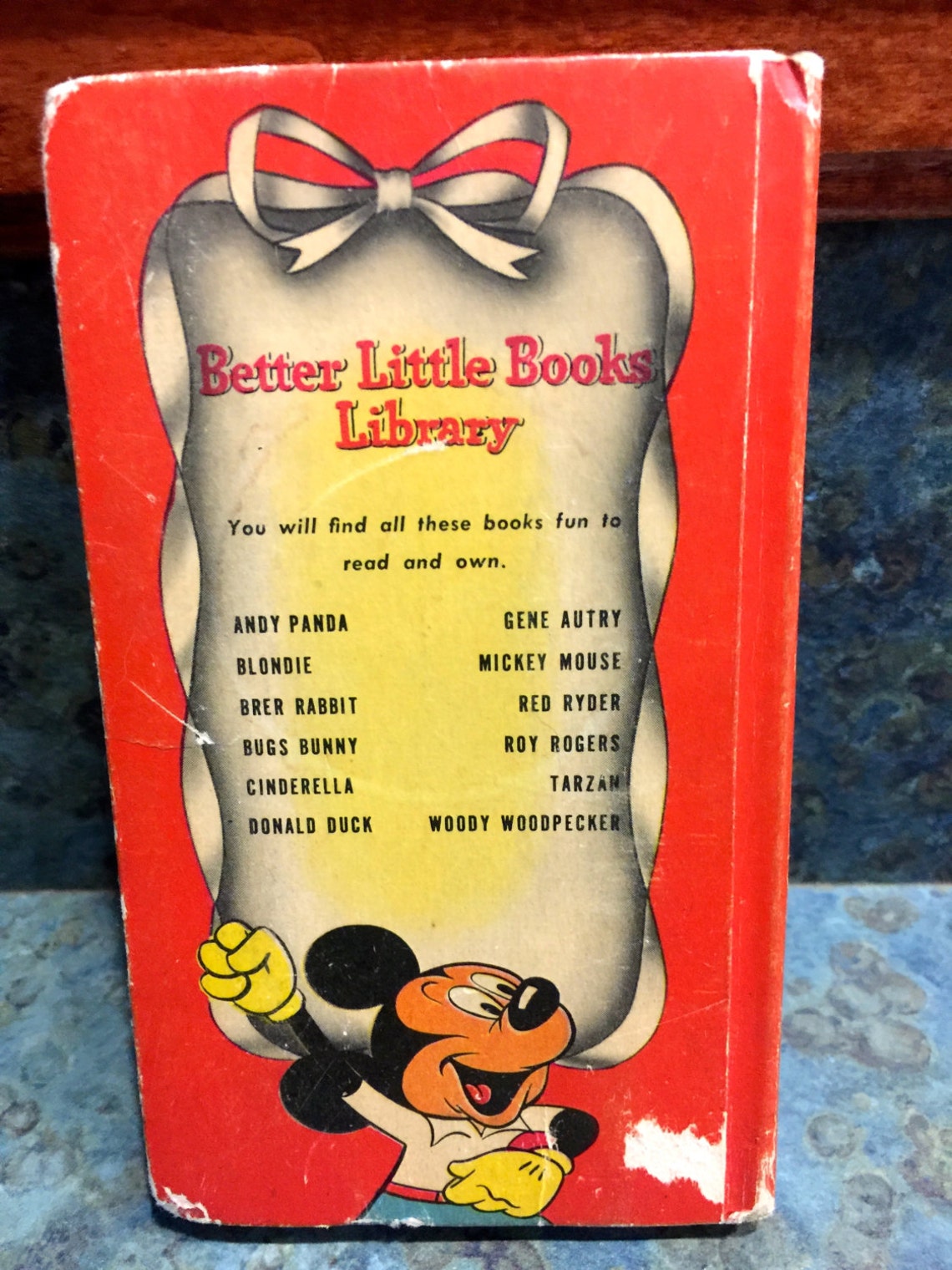 Vintage Better Little Book 1950 Walt Disney Mickey Mouse on Haunted ...