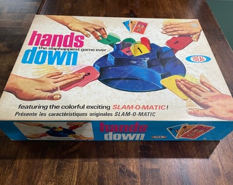 Vintage Hands Down Game 1960s Plastic Slam-o-matic Made in the USA 1964 ...