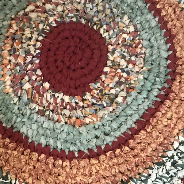 Rag Rug - Etsy