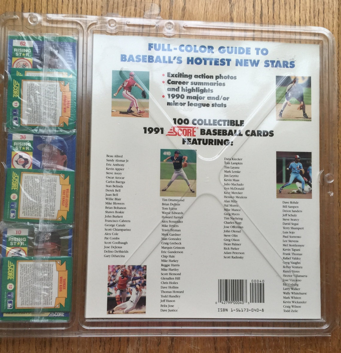 1990-91 Baseball's 100 Hottest Rookies Value Pack Score - Etsy