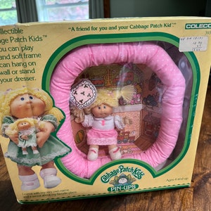 1983 Adorable Cabbage Patch Pin up Doll IOB HTF Susie Caryn and Her Toy ...