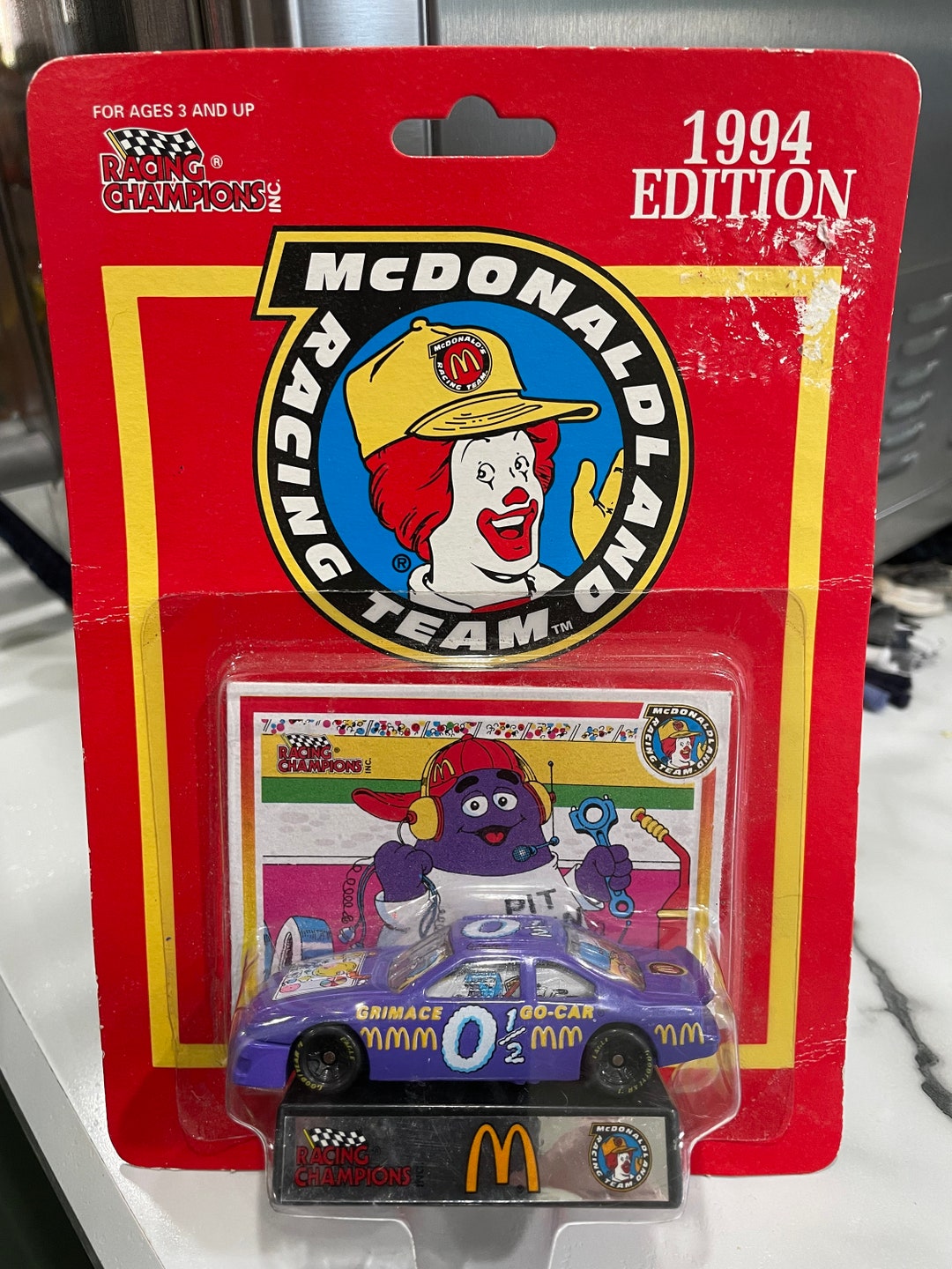 1994 Racing Champions Mcdonald's Grimace Die Cast Car Mint in Package ...
