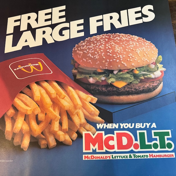 Mcdonalds Translite - Etsy