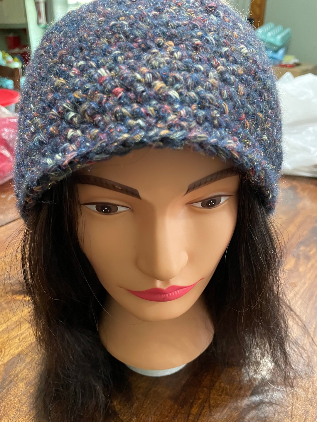 Adult Hat Wool Polyester Acrylic Loops and Thread Yarn - Etsy