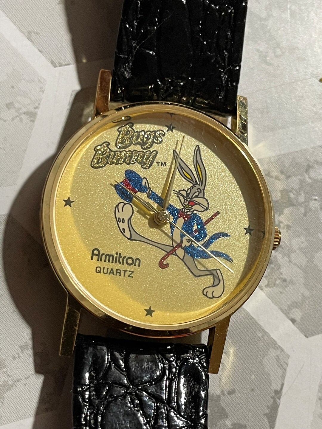 1989 Bug Bunny Armitron Wrist Watch - Etsy