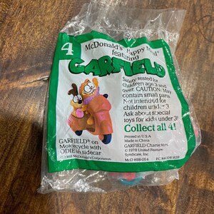 1988 Mcdonalds Garfield Motorcycle With Odie MIP - Etsy