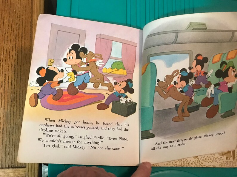 1971 Surprise for Mickey Mouse A Little Golden Book - Etsy