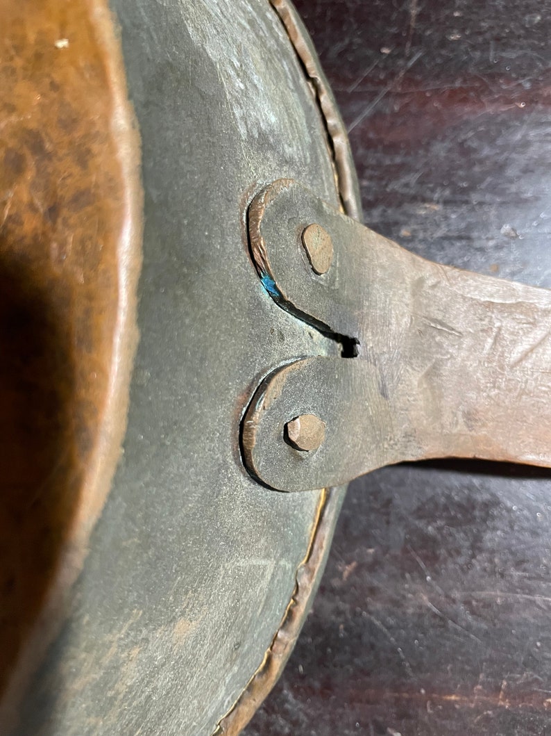 Rare 1800 Era Hand Wrought Hand Forged Copper 9 1/2 Inch - Etsy