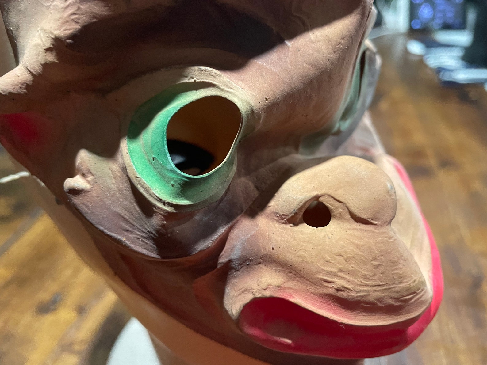 1950's Rubber Face Monkey Halloween Mask - Etsy