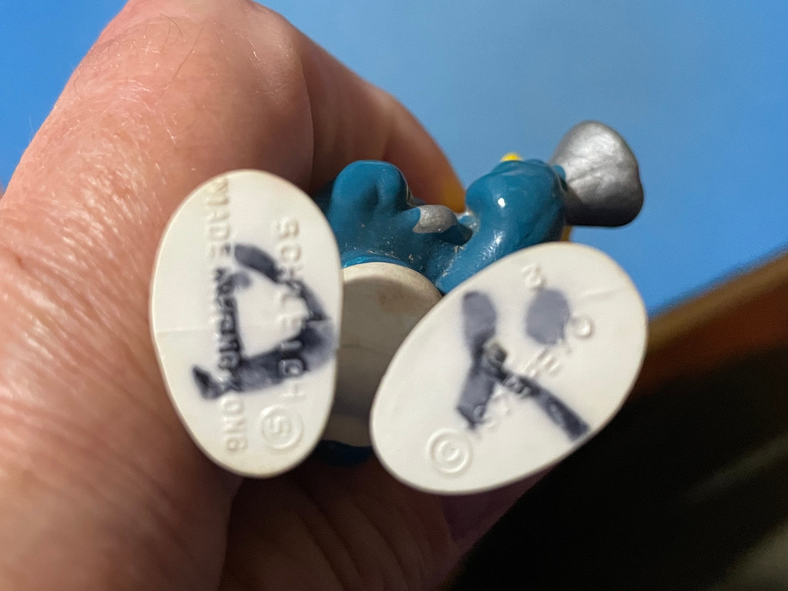 1978 Smurf Hunter PVC Toy Figurine - Etsy