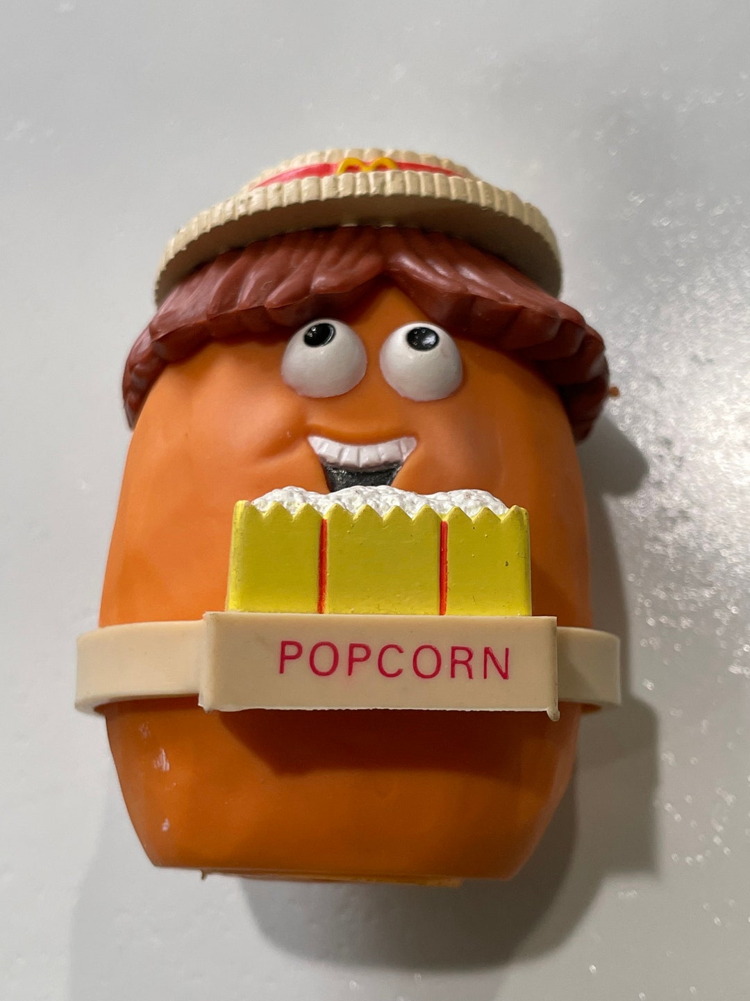 1988 Mcdonalds Corny Mcnugget With Popcorn ( Hat and Popcorn Tacked On ...