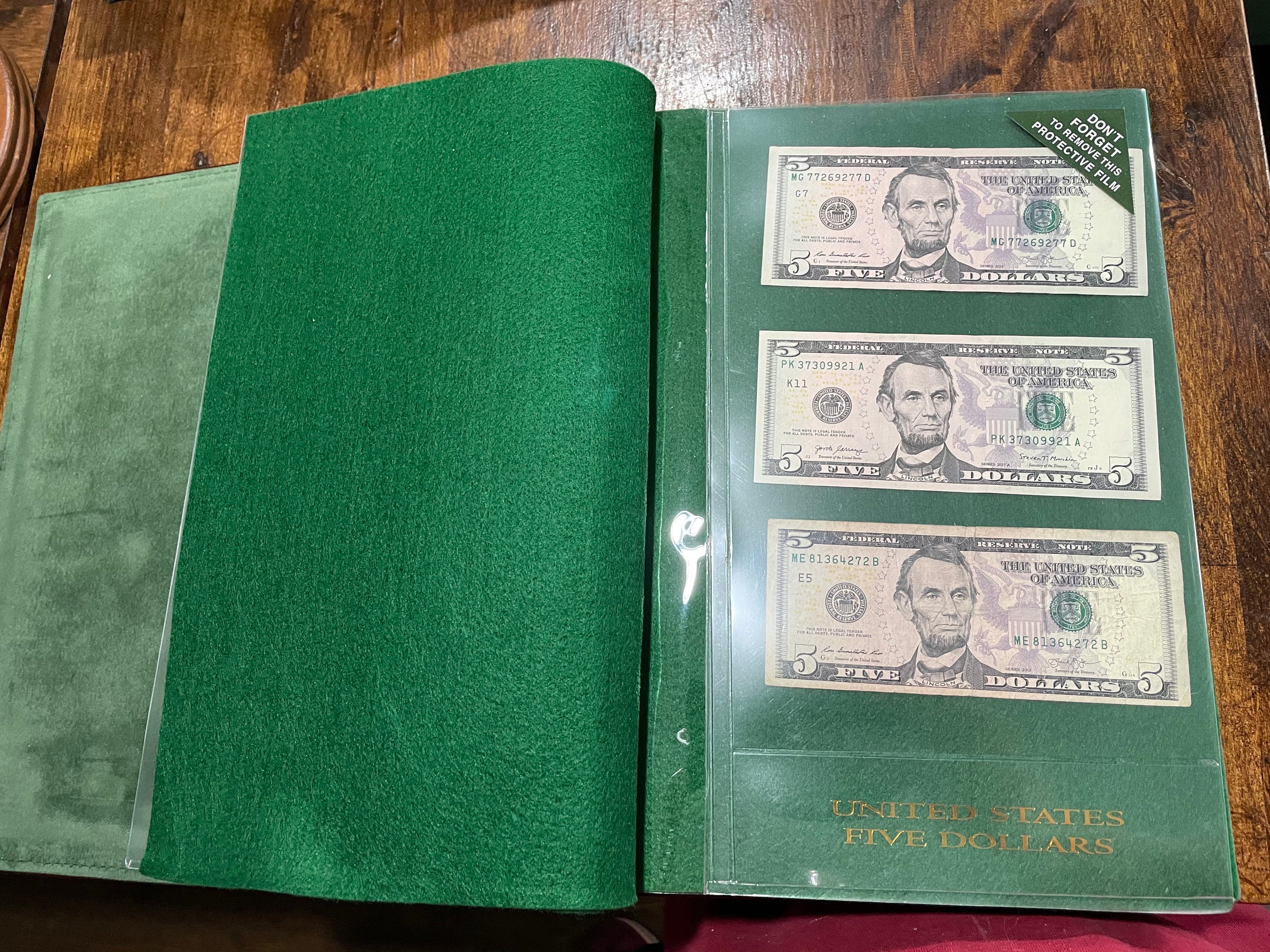 Leather Monetary Exchange Ledger in Original Box - Etsy