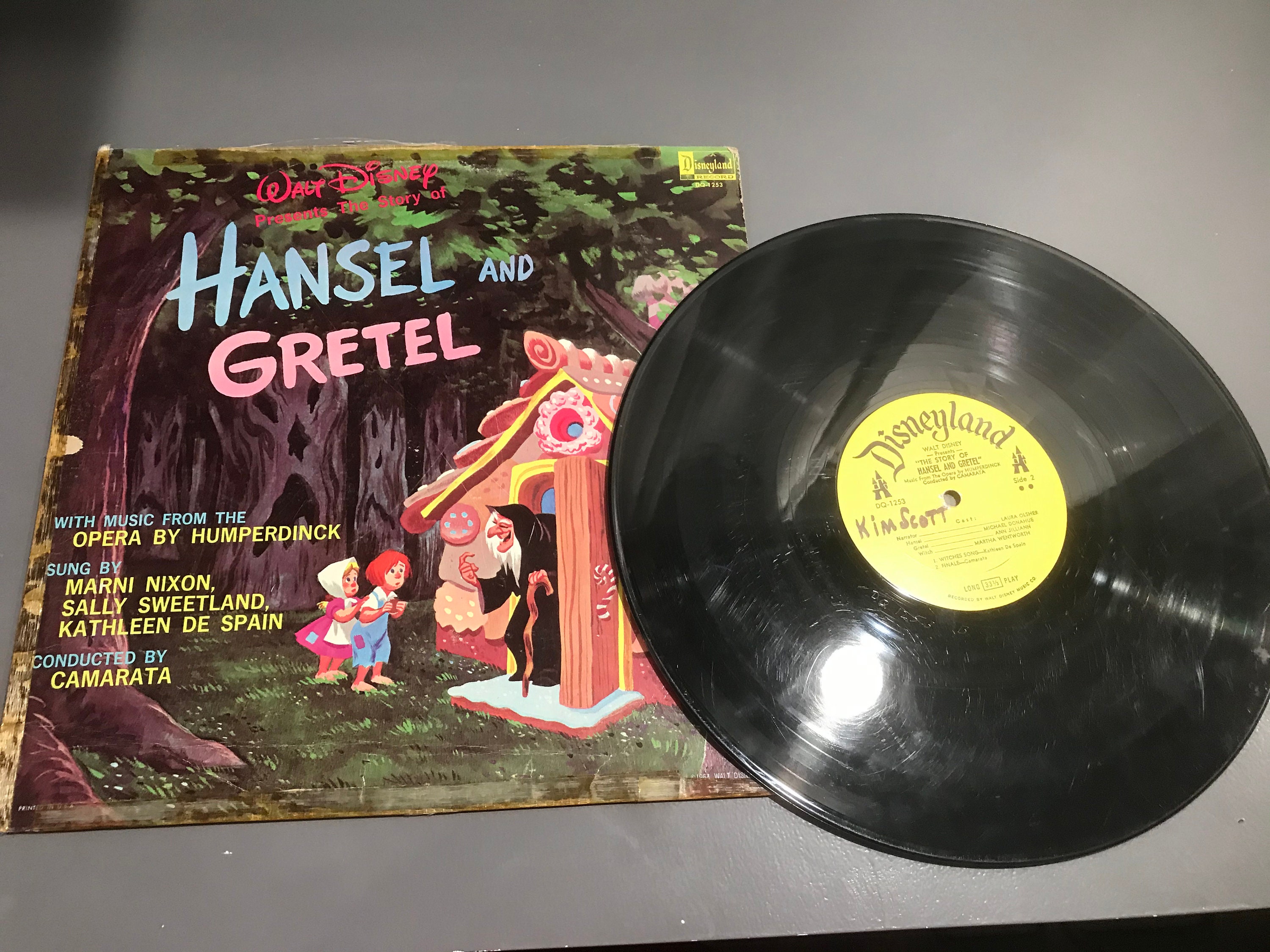 Original 1964 Walt Disney Hansel and Gretel Album - Etsy