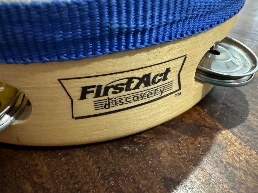 1990's First Act Discovery Tambourine - Etsy