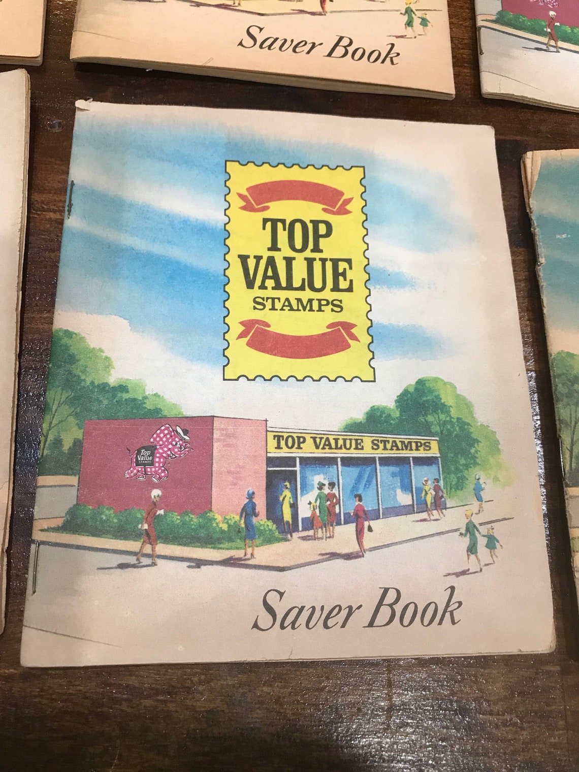 Vintage Top Value Stamp Books 1966 Era - Etsy