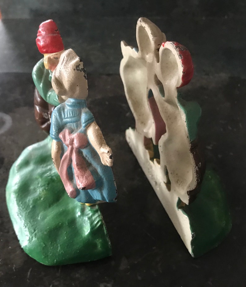 Vintage Hubley Dutch Boy & Girl Kissing Cast Iron No 332 | Etsy