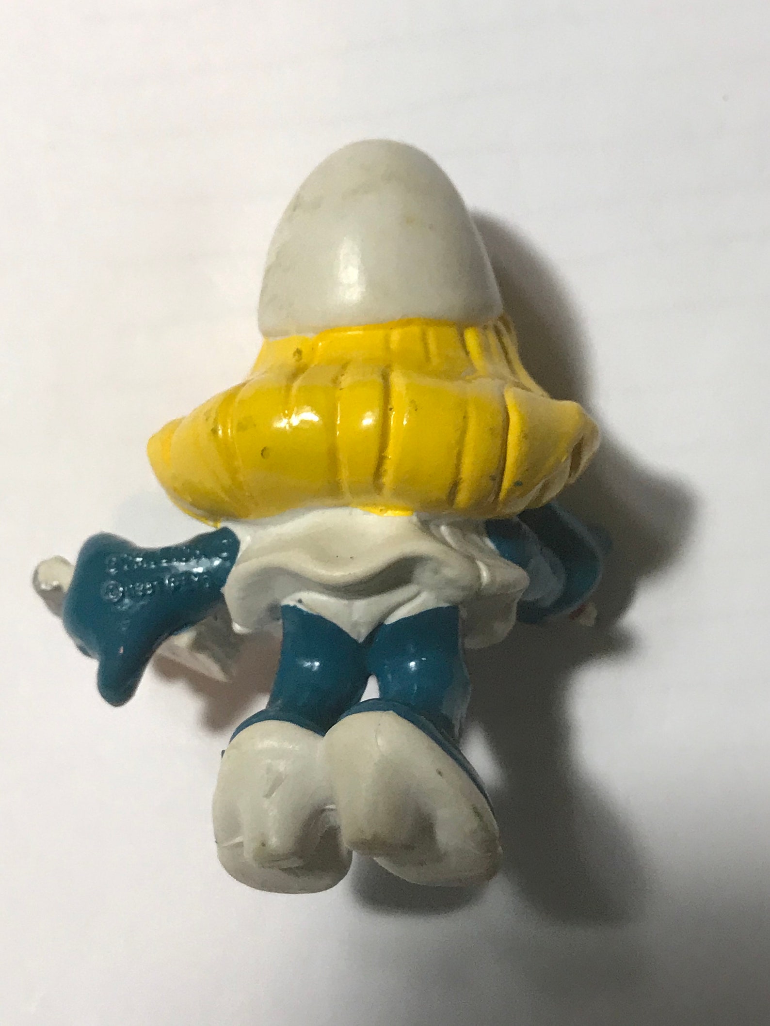 Smurfette Secretary PVC Toy Figurine 1981 - Etsy