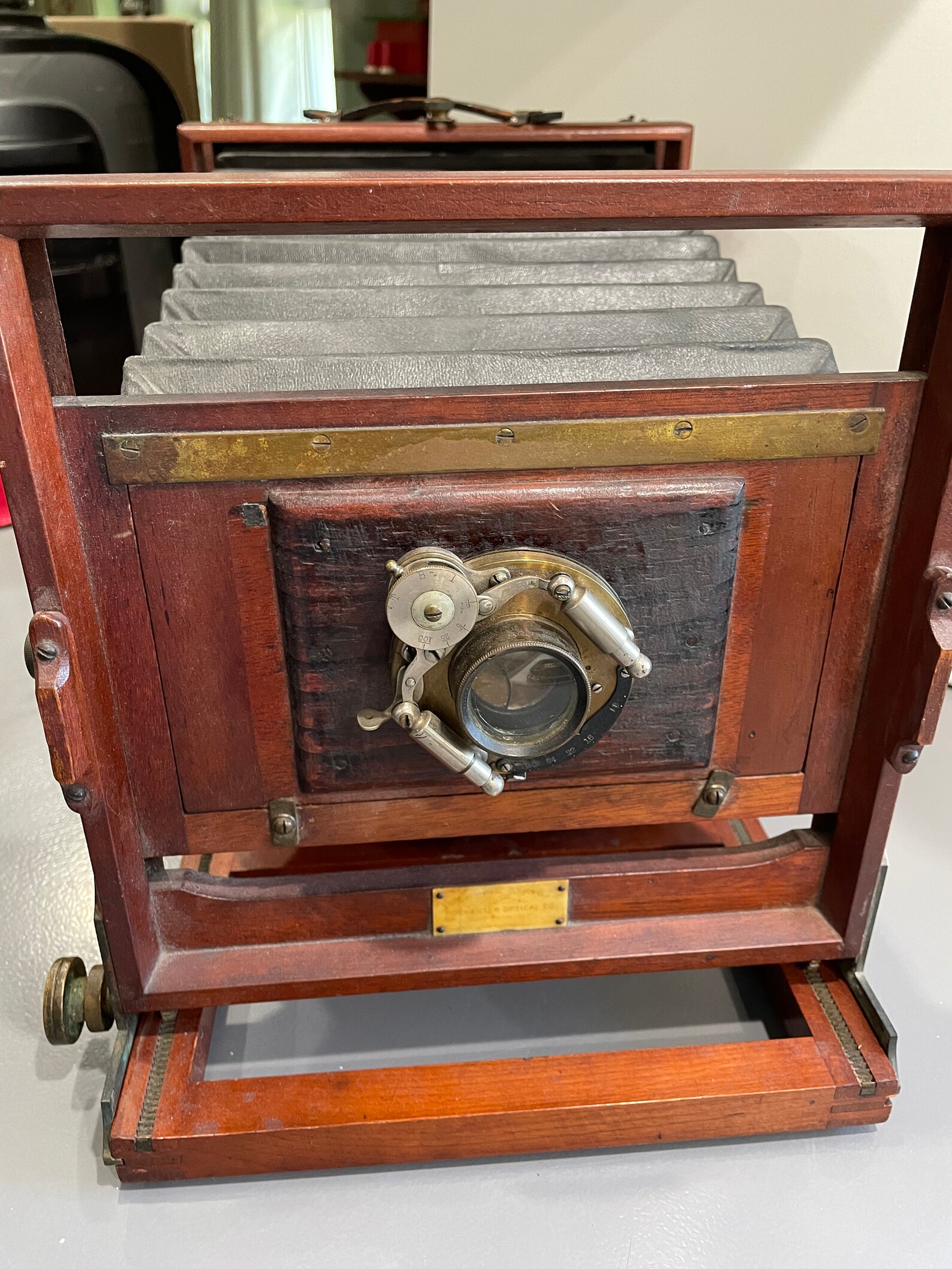 Rare 1896 Empire State Camera Rochester Optical Company "wood Camera ...