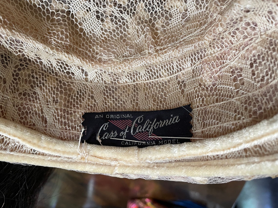1950's Original Cass of California Model Pill Box Hat - Etsy