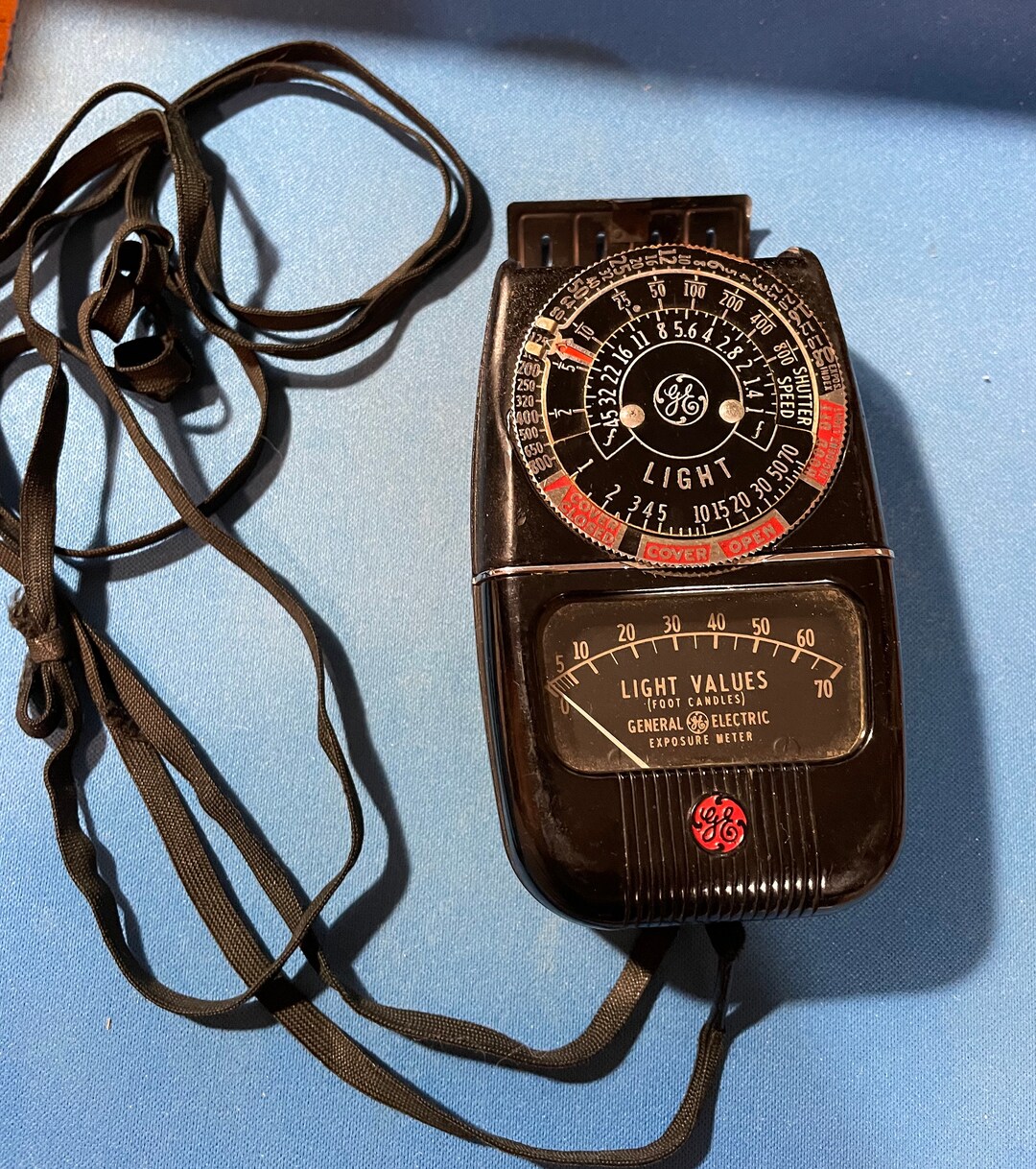 1950's Bakelite General Electric GE Early Light Exposure Meter Moder ...