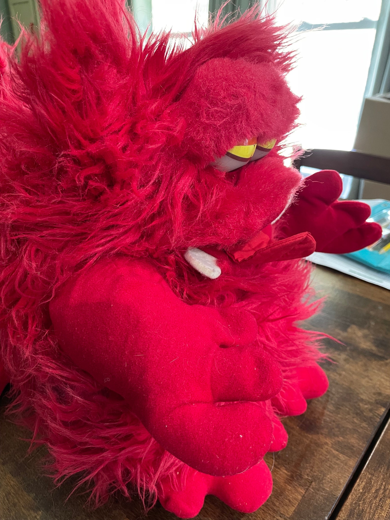 Rare 1980's Yang Jee Raz Furbles Monster Hand Puppet 15 " - Etsy